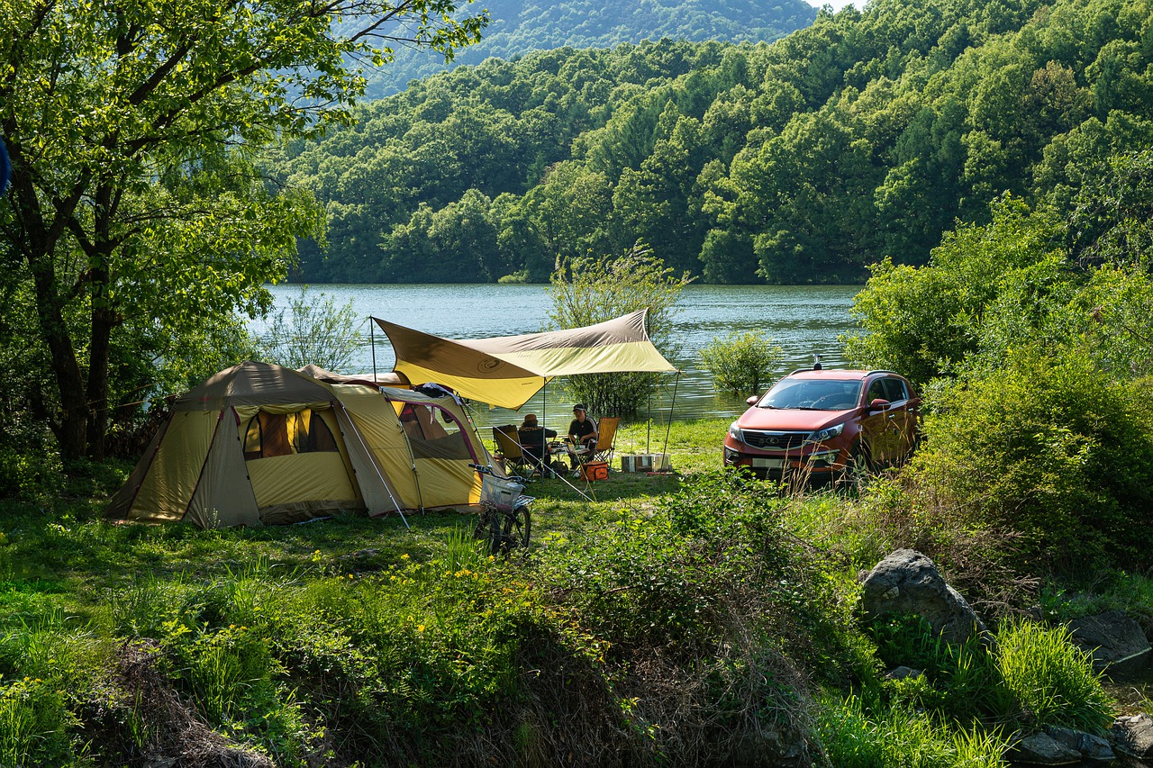 Camping Pavillon – Sonnenschutz für das mobile Zuhause - Landlive.de